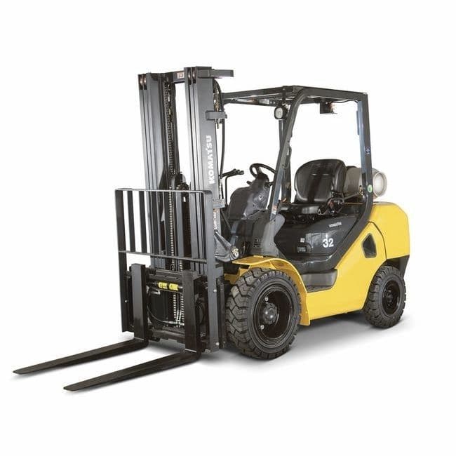 LPG forklift truck - BX50 - KOMATSU FORKLIFT - ride-on / 4-wheel ...