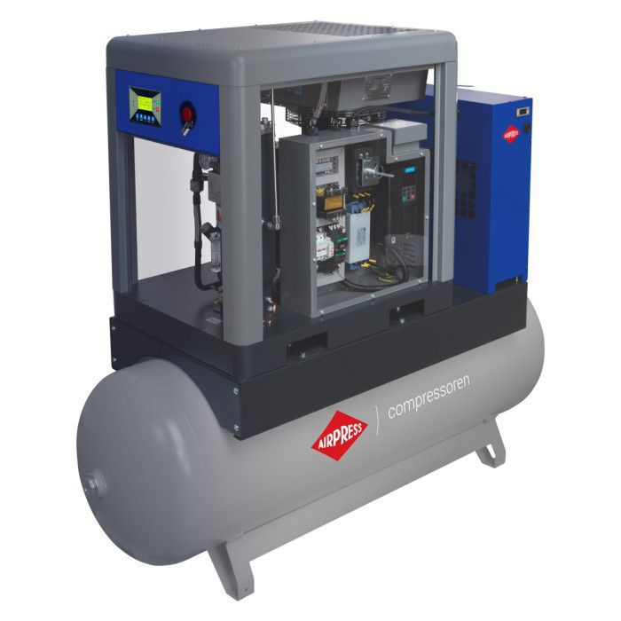 Screw compressor - APS X 7.5 Combi - AIRPRESS - air / electric / stationary