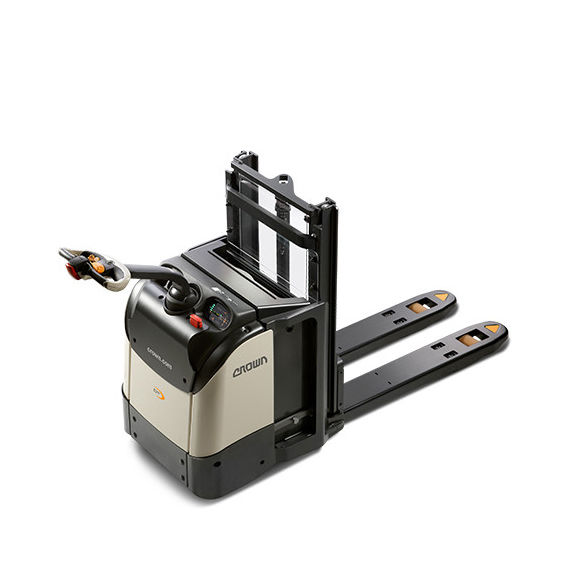 Electric stacker truck - DS 3040 series - CROWN - walk-behind / for ...