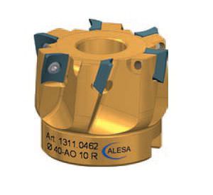 Shell-end milling cutter - ALESA - insert / face / HSS