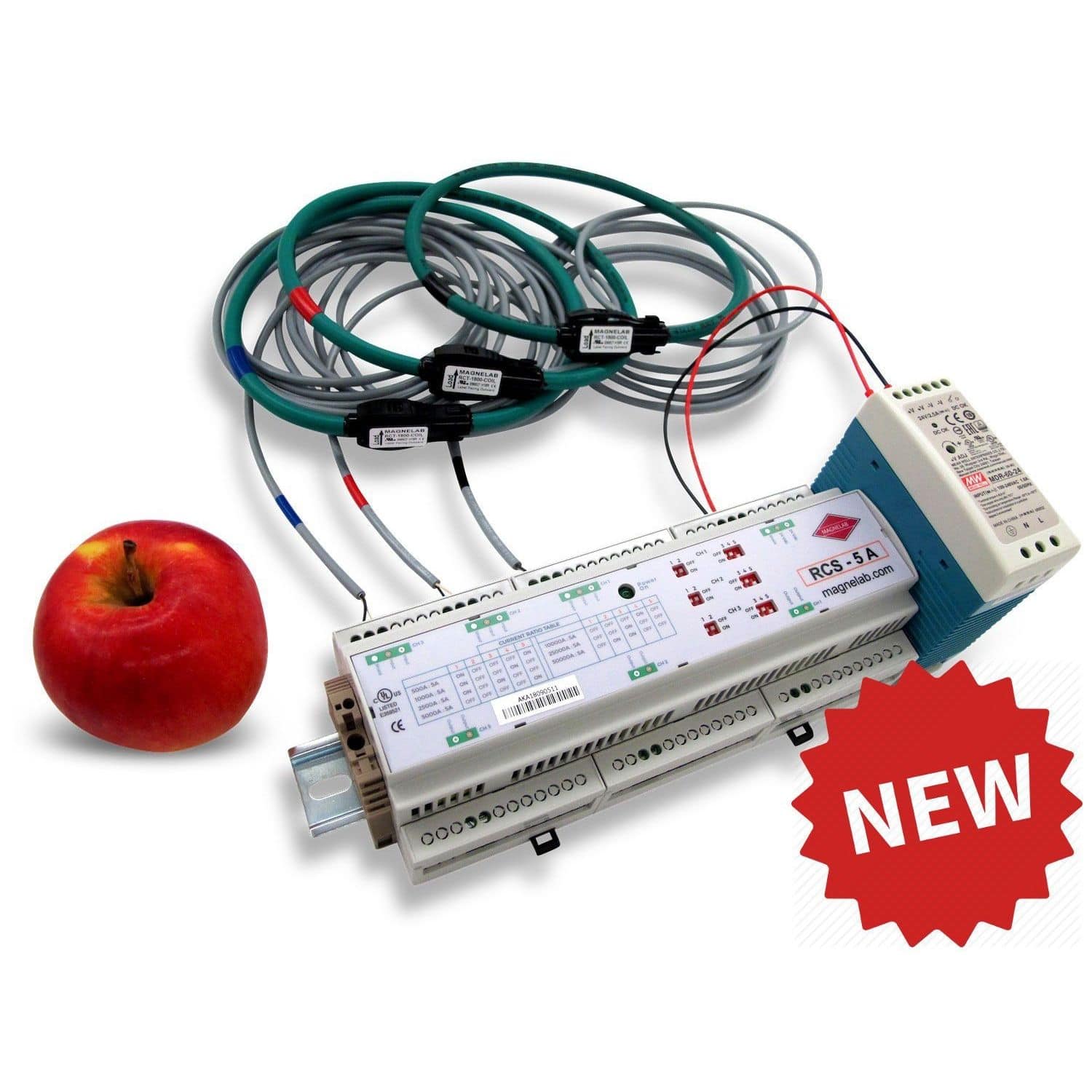 Rogowski coil current sensor - RCS-5A Series - MAGNELAB - AC / three-phase