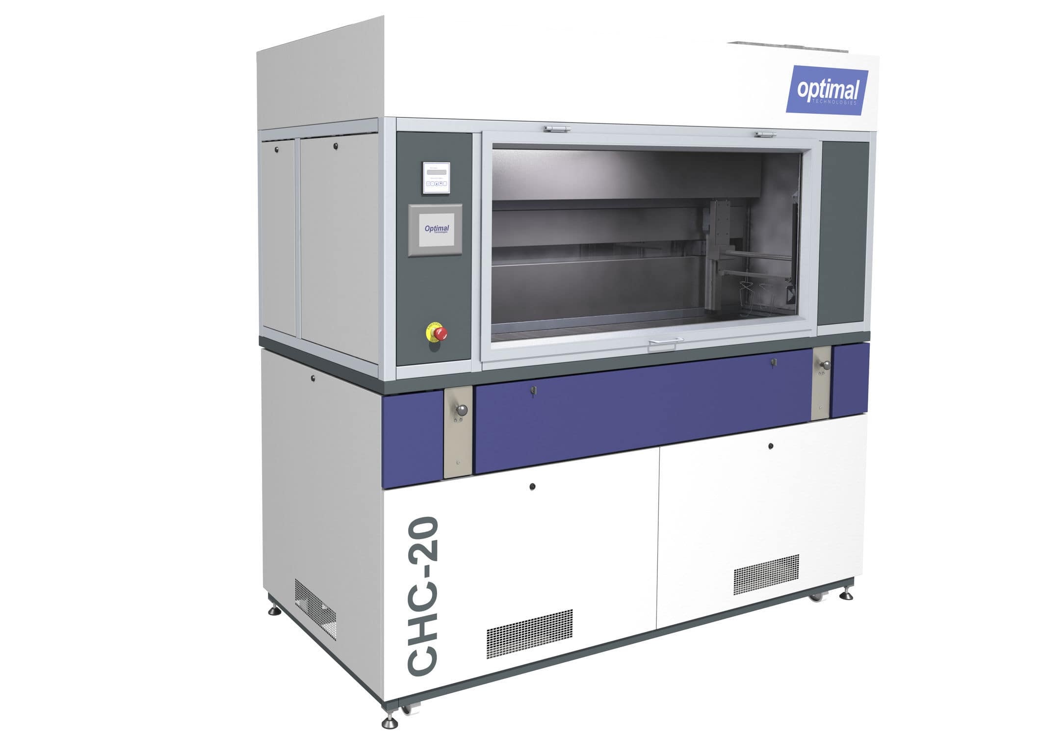 Ophthalmic lens coating line - CHC20 - Optimal Technologies