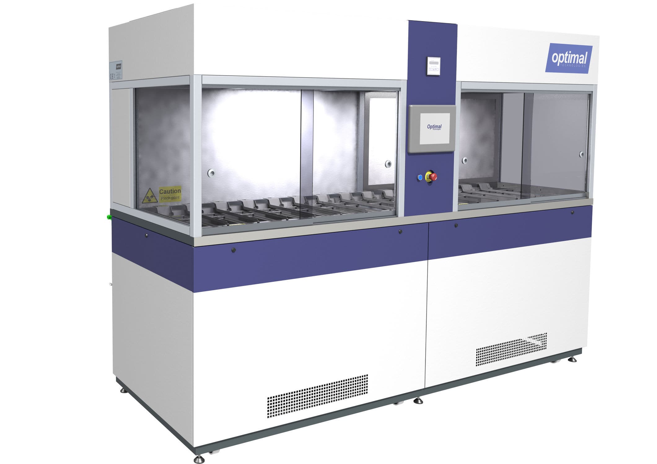 Ophthalmic lens coating line - CHC60 - Optimal Technologies