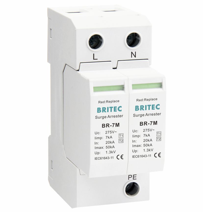 Type 1 surge protector - BR-7M 2P series - Britec Electric Co., Ltd ...