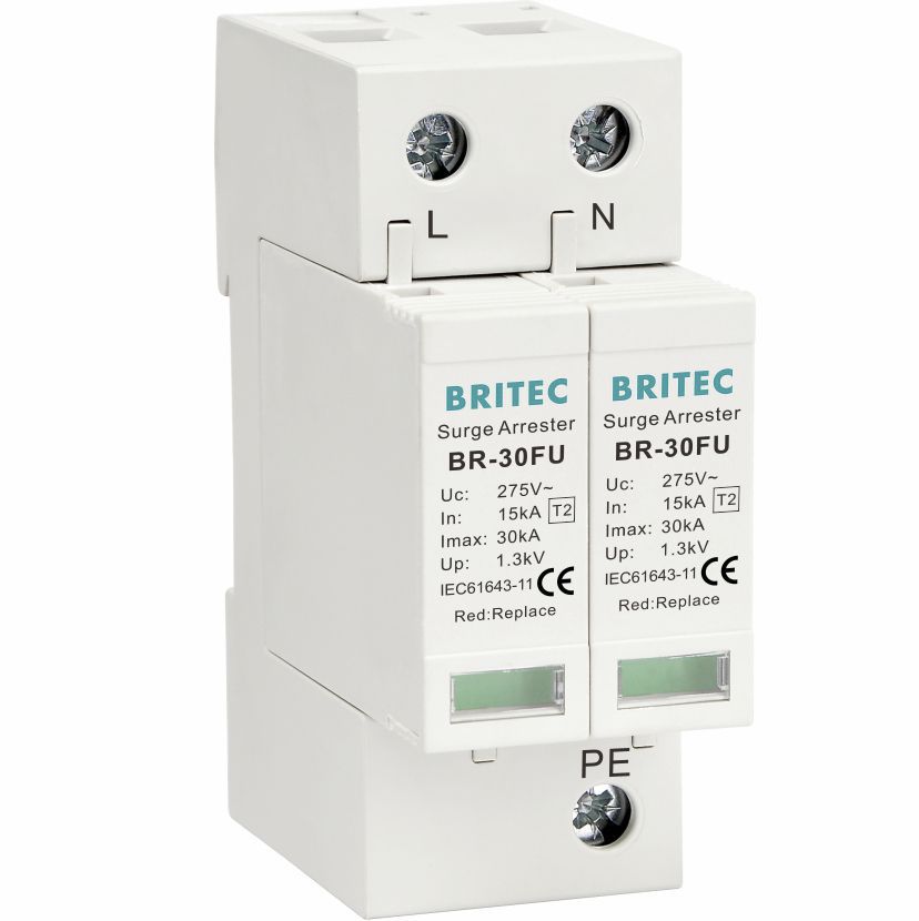 Type 2 surge protector - BR-30FU 2P series - Britec Electric Co., Ltd ...