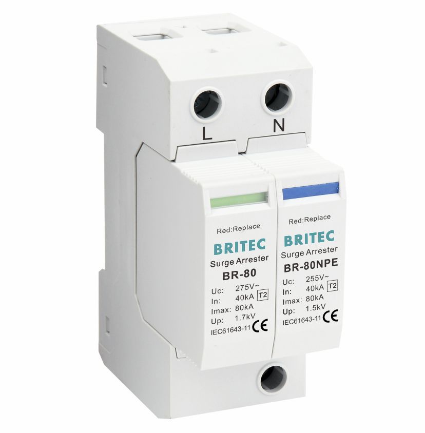 Type 2 surge protection unit - BR-80 1+1 series - Britec Electric Co ...