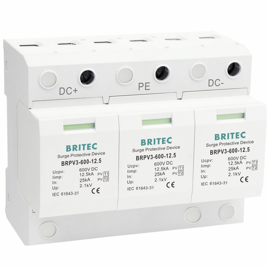Type 1 surge protector - BRPV3-600-12.5 - Britec Electric Co., Ltd ...
