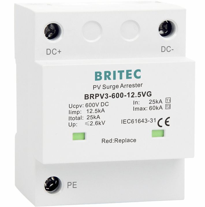Type 1 surge protector - BRPV3-600-12.5VG - Britec Electric Co., Ltd ...