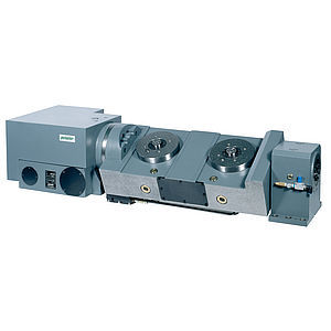 Motor-driven rotary table - ZAS series - PEISELER - tilting / for ...