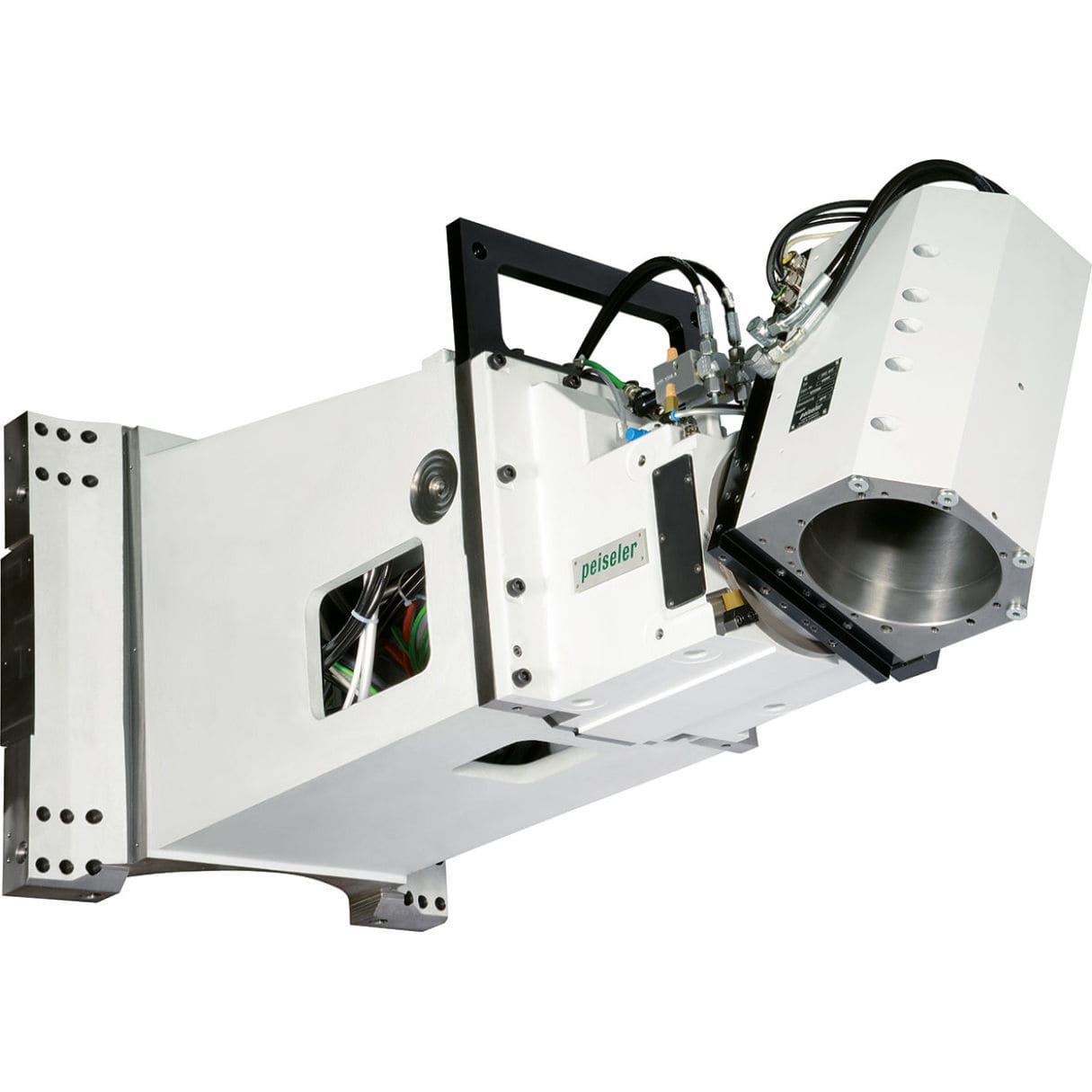 Single-axis machining head - SKD - PEISELER - variable-angle