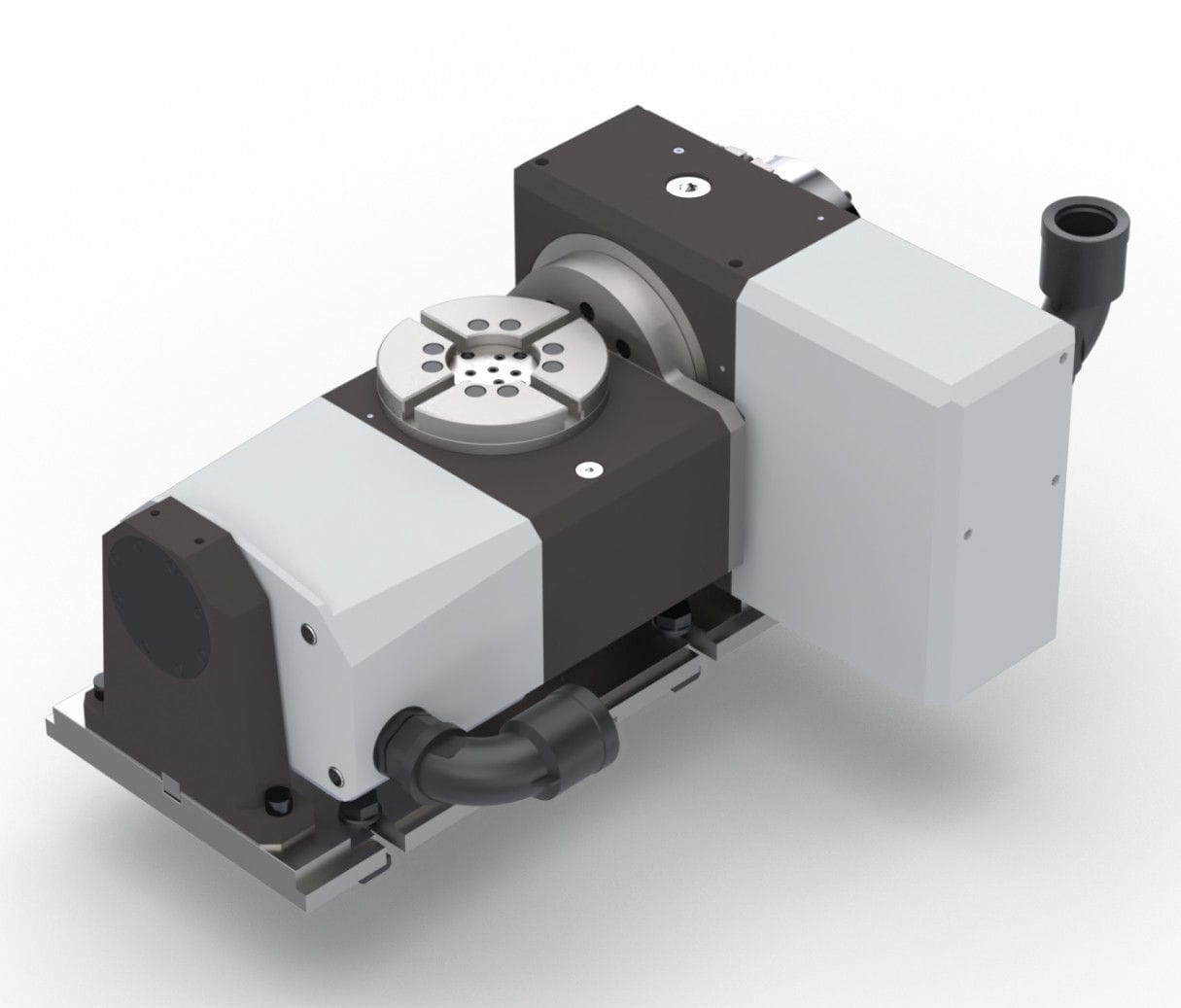 Motor-driven rotary table - ZATC-G - PEISELER - vertical / for machine ...