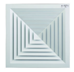 Square air diffuser - SD4-D2 - Jianpin Air Conditioning Co.,Ltd