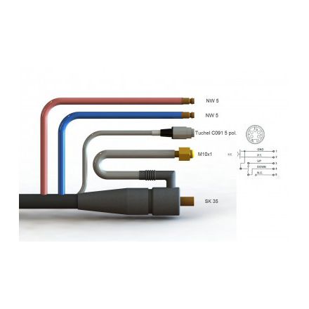 Data connector - K connection - CLOOS - power / plug / welding