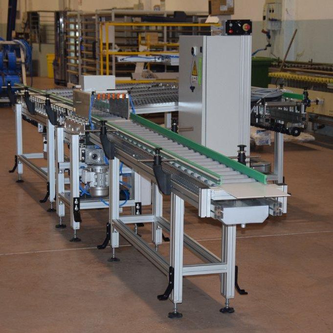 Water washing line - SHOWER WATER DAMPING STATION - Working Process - dry