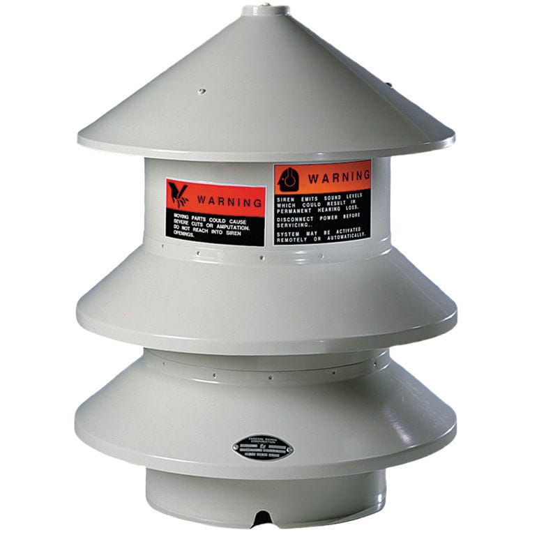Siren without beacon - 2 series - FEDERAL SIGNAL - outdoor