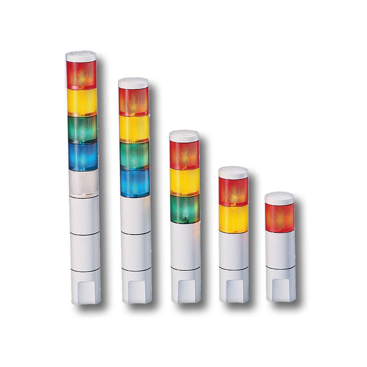 LED stack light - MSL series - FEDERAL SIGNAL - flashing / 2-color / 3 ...