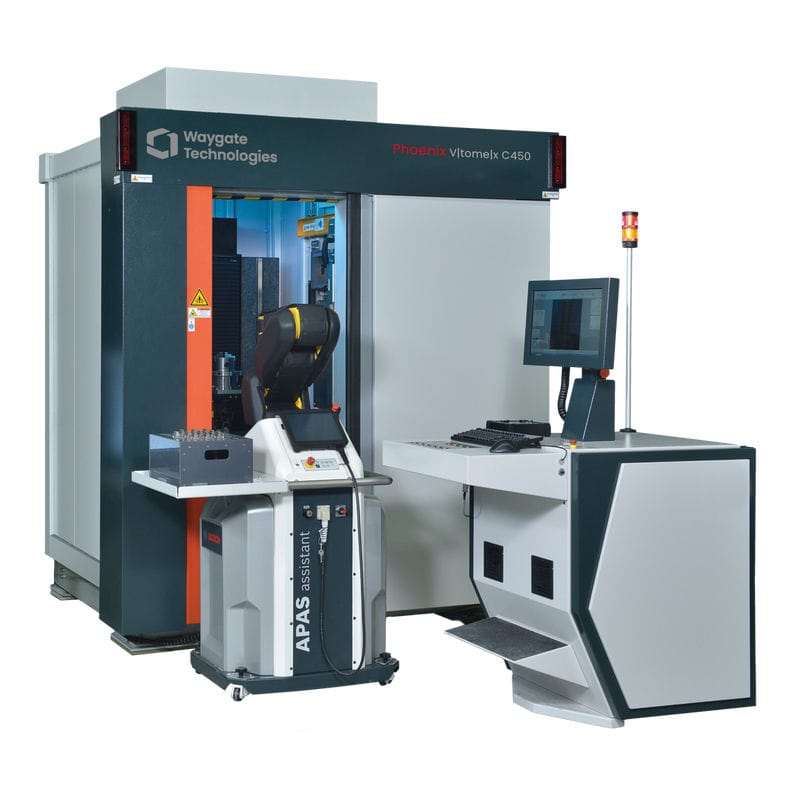 CT computed tomography machine - Phoenix V|tome|x C450 - Waygate ...