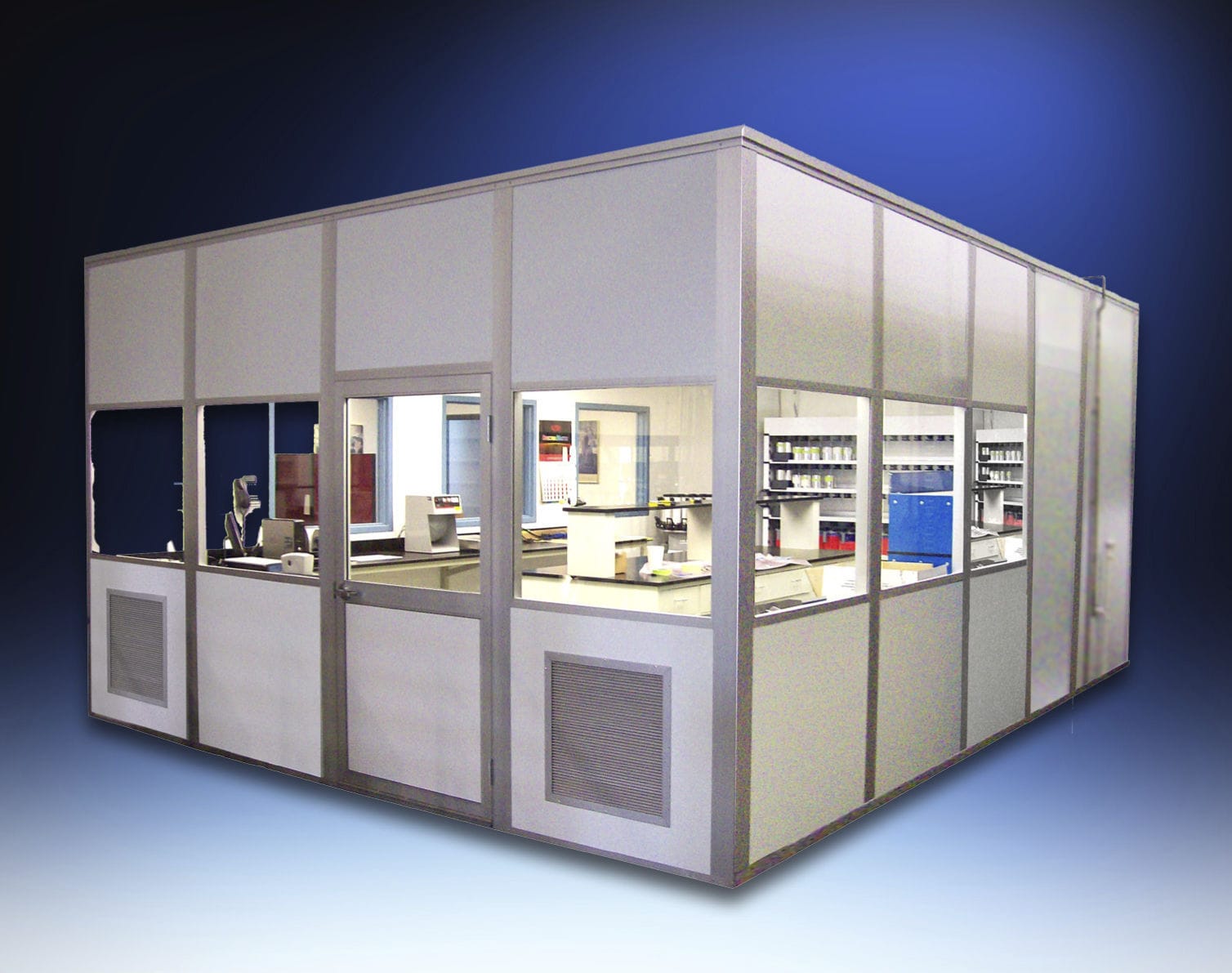 Modular clean room - Modular Clean Labs - HEMCO Corporation