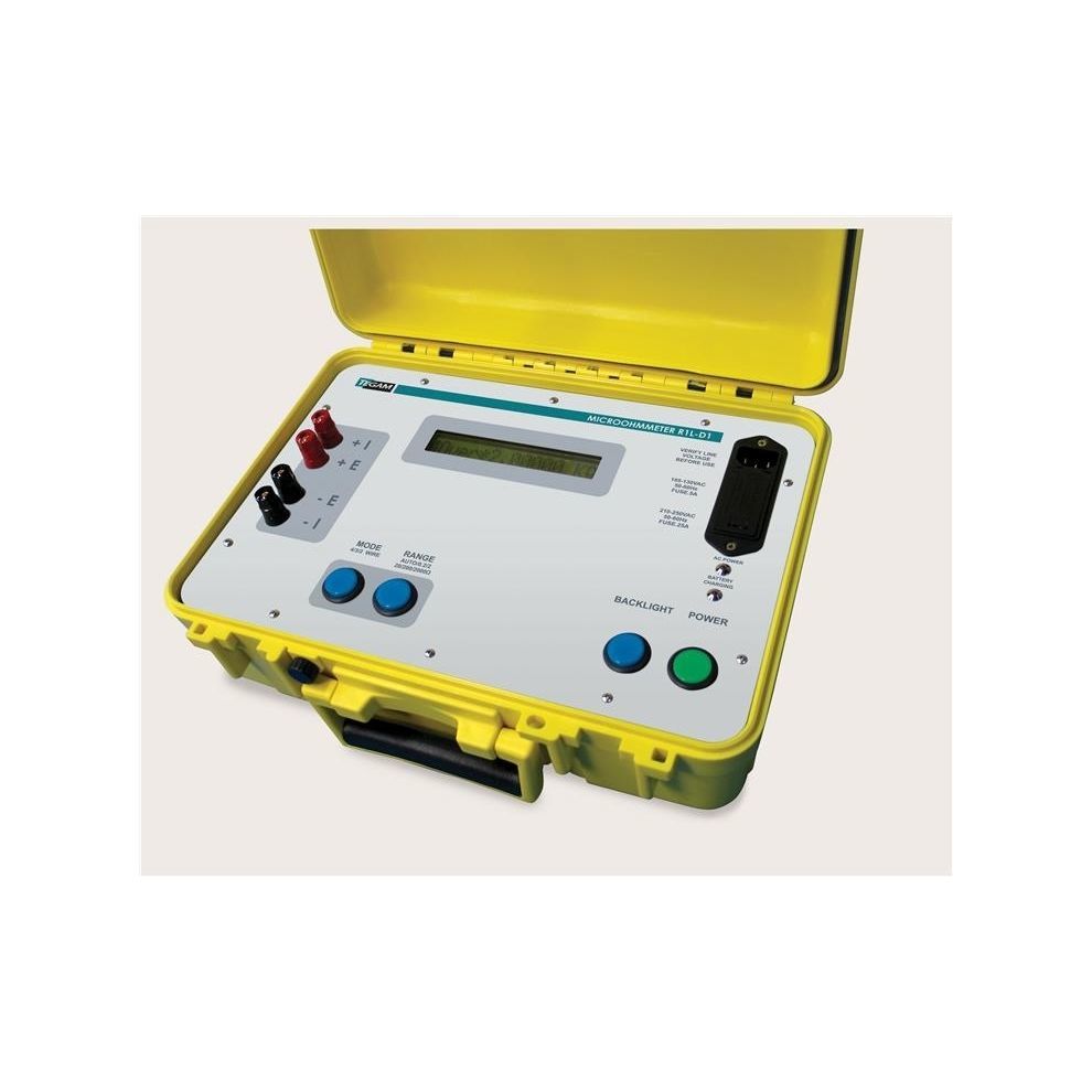 Digital milliohmmeter - R1L-D1 - TEGAM - portable / 4-wire