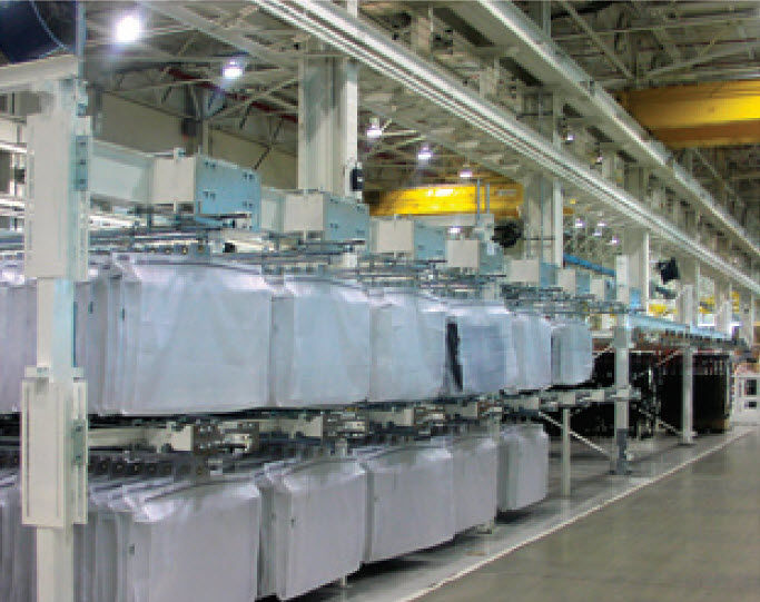 Chain conveyor - Pacline - overhead / transport / gravity