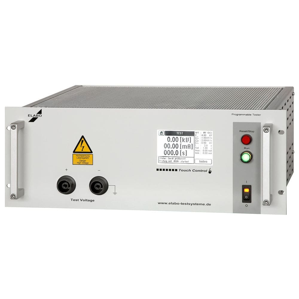 High-voltage tester - G1-1B/G1-1N - ELABO - insulation resistance ...