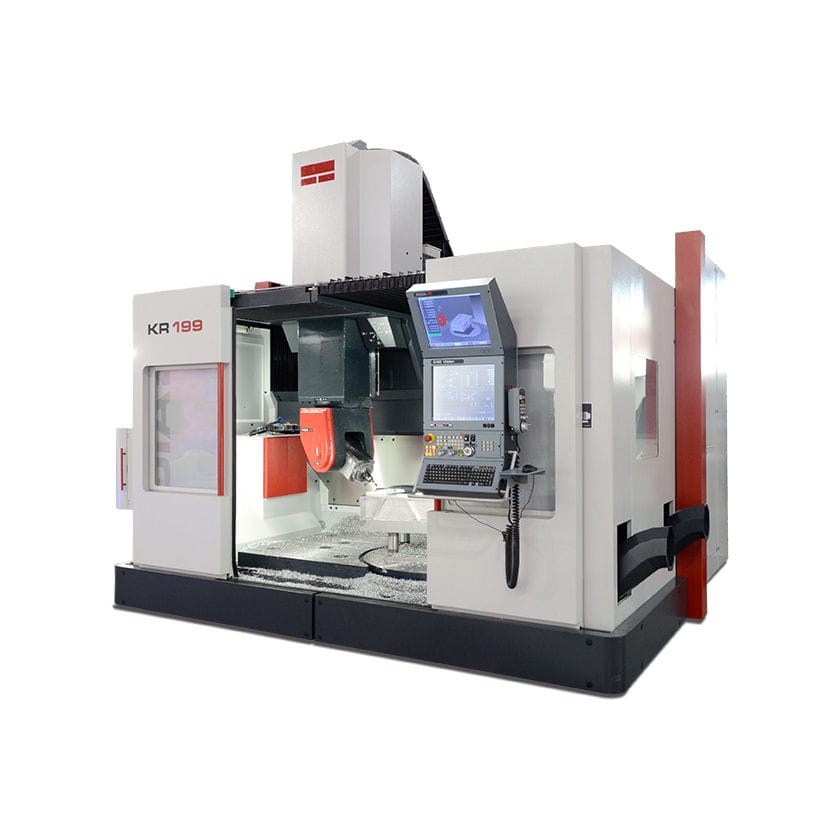6-axis machining center - KR199 series - FIDIA - vertical / rotating table / high-speed