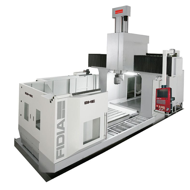 3-axis CNC machining center - BHE - FIDIA - vertical / bridge / milling
