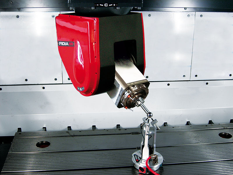 2-axis milling head - M5A - FIDIA - continuous / birotary