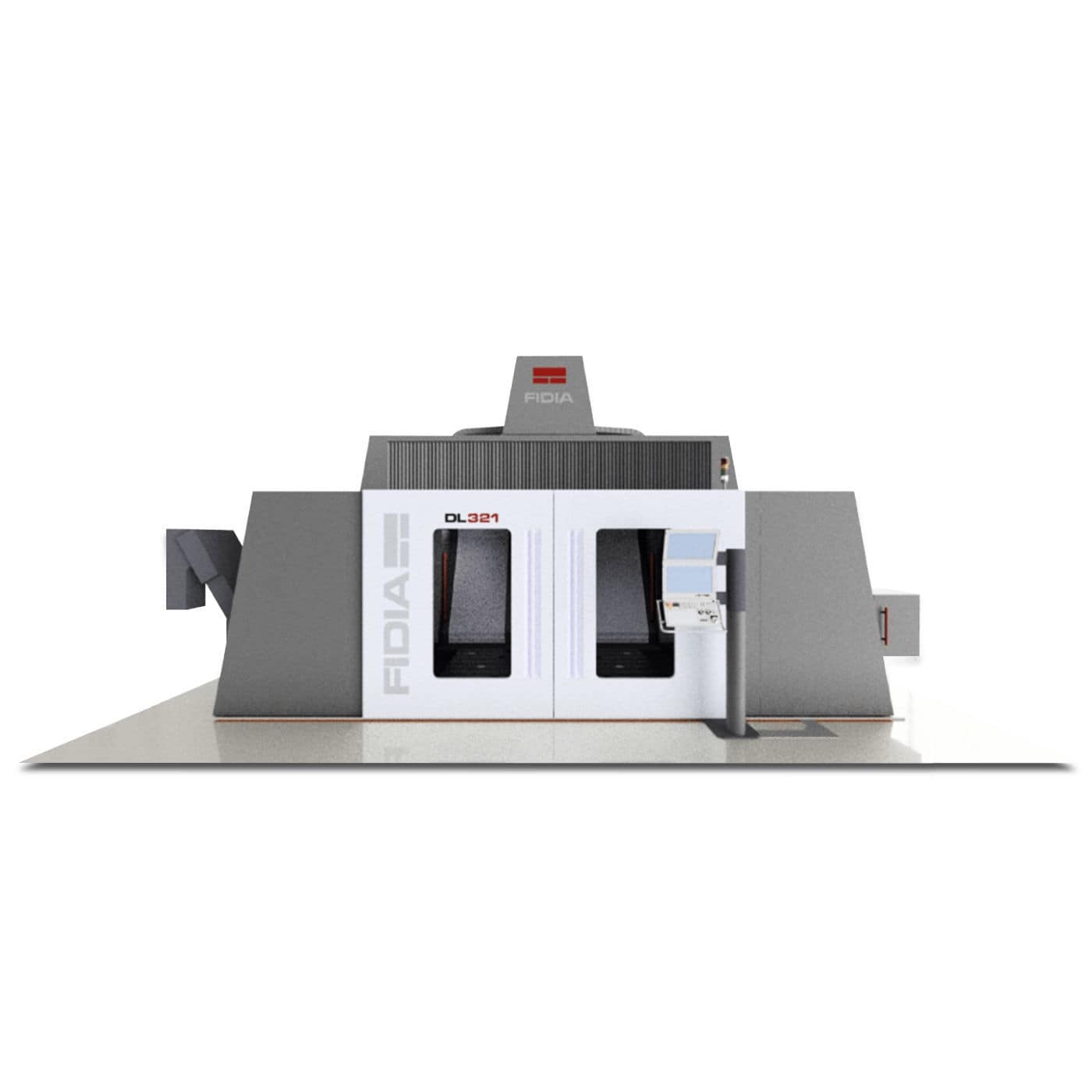 3-axis CNC machining center - DL321/M - FIDIA - vertical / for light ...