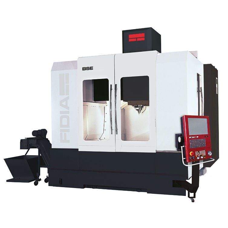 5-axis CNC machining center - BSE series - FIDIA - vertical / bridge ...