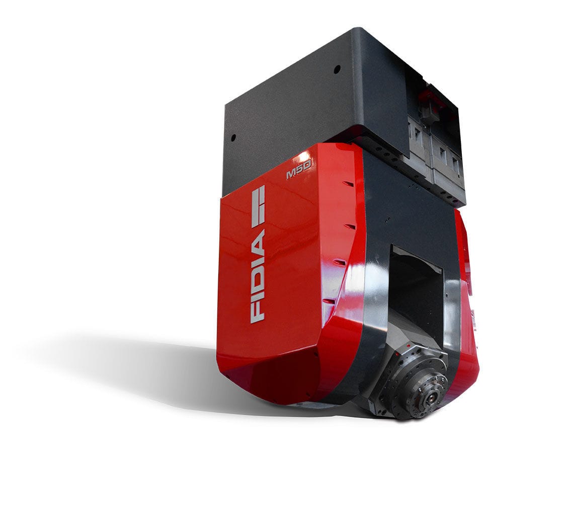 2-axis milling head - M5D - FIDIA - continuous / CNC / birotary