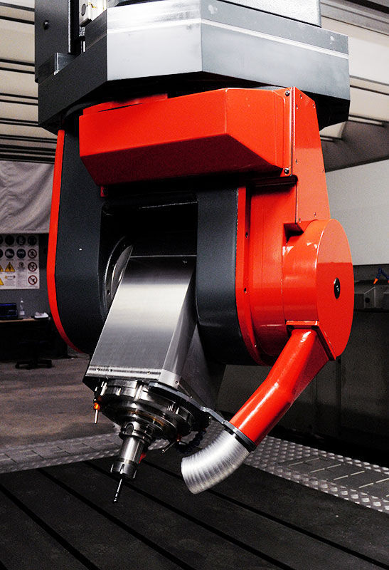 2-axis milling head - M5C - FIDIA - birotary