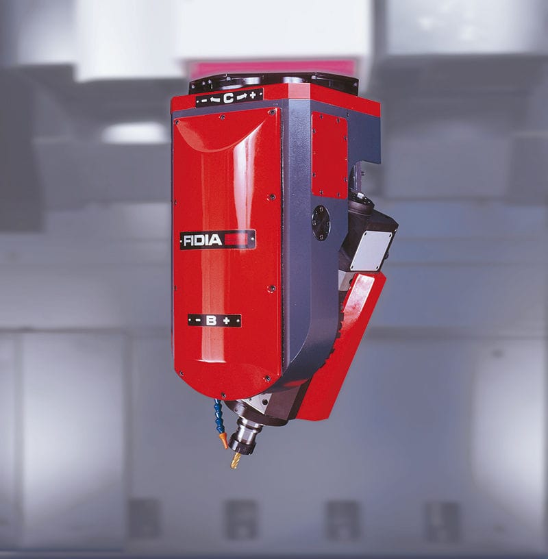 Indexing milling head - M5B/22-30 - FIDIA - birotary