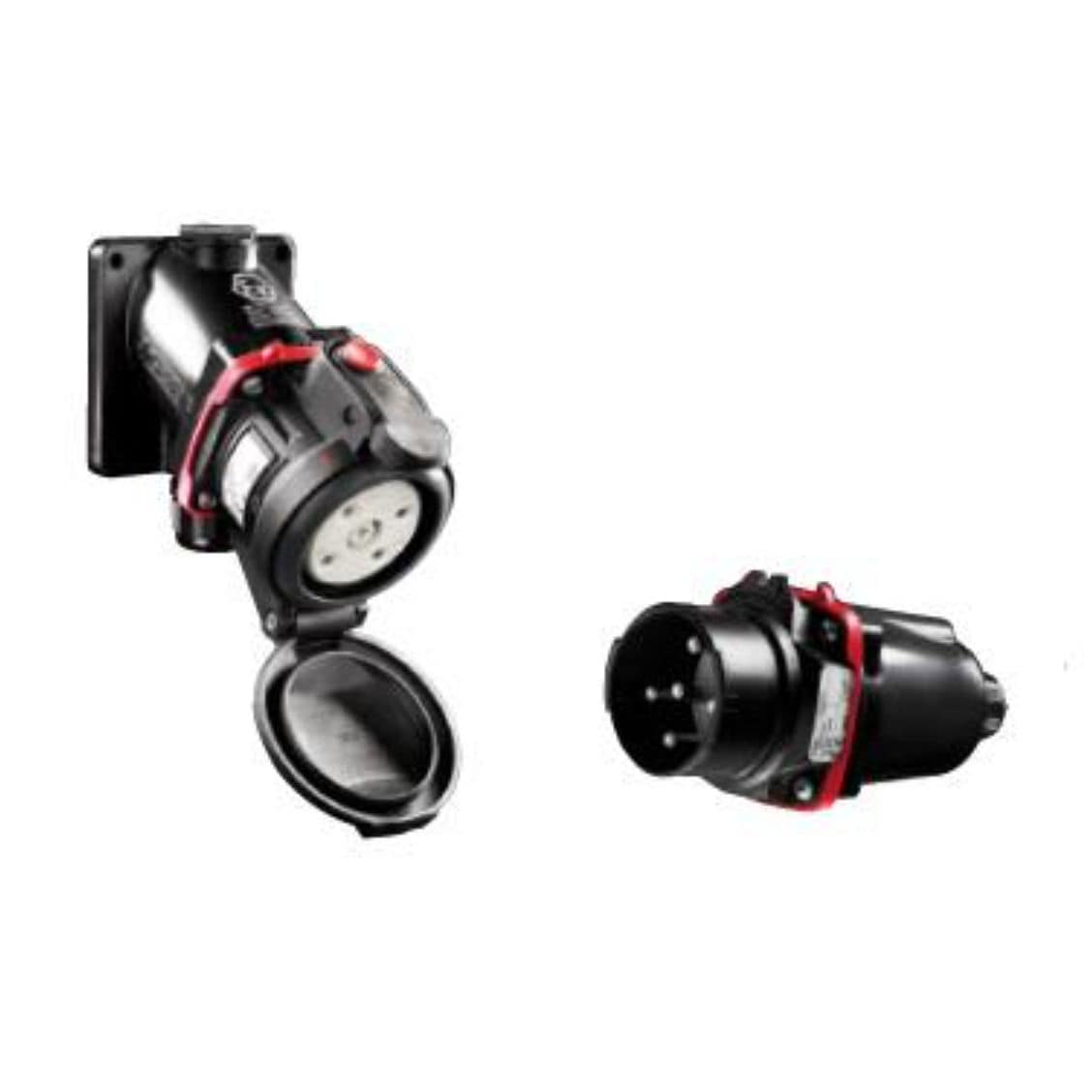 Panel-mounted plug and socket - DXN3 Series - MARECHAL ELECTRIC - IP66 ...