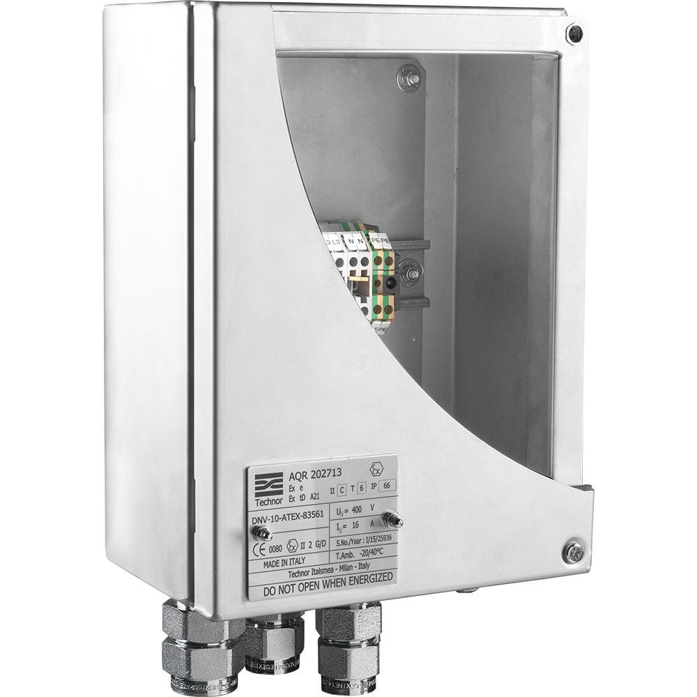 Wall-mount casing - SB/ST - MARECHAL ELECTRIC - rectangular / stainless ...