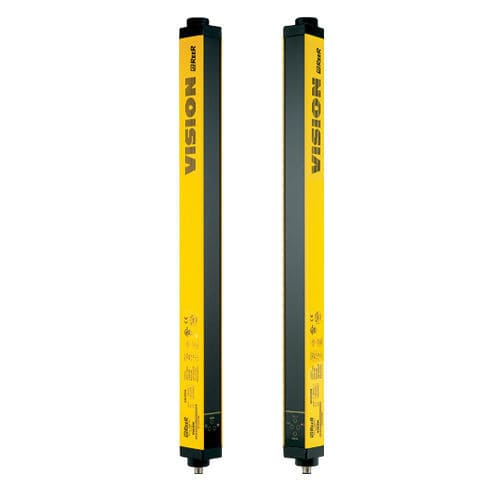 Type 2 safety light curtain - VISION series - REER - multibeam ...