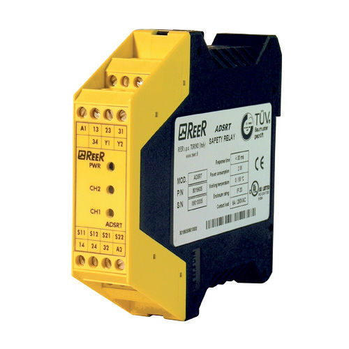 Two-hand control device safety relay - AD SRT - REER - 2 NO / 1 NC / SIL