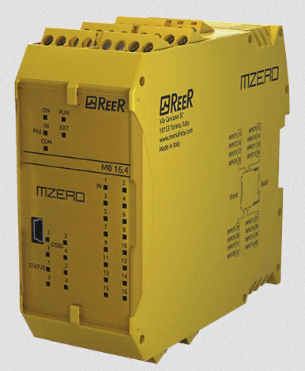 Overload monitoring relay - MZERO 16.4 - REER - DIN rail / USB / IEC