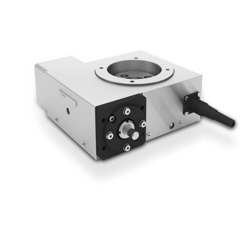 Worm gear rotary table - LTA series - Franke GmbH - motor-driven ...