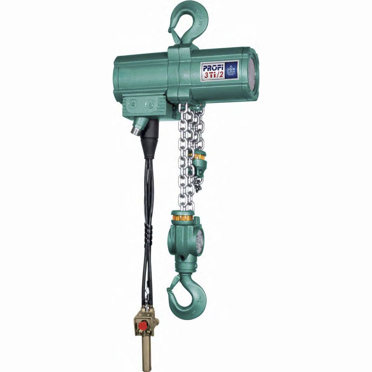 Hydraulic chain hoist - PROFI series - Carl Stahl GmbH - low-headroom