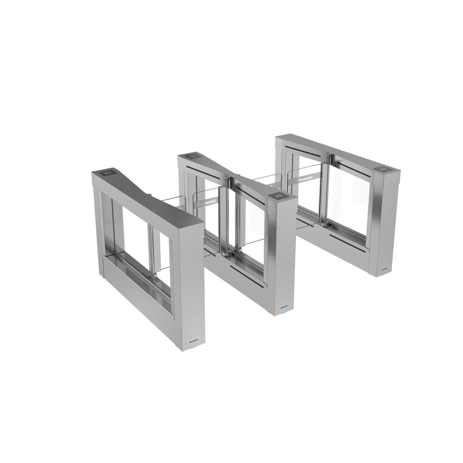 Sliding gate - SpeedStile FL Outdoor - Gunnebo - horizontal / for ...