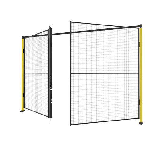 Hinged door - D12 series - AXELENT - indoor / access