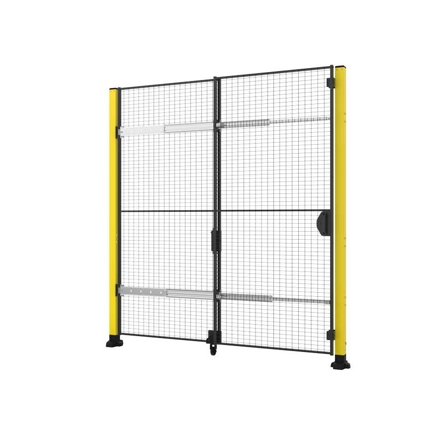 Sliding door - DP57-XXX400A - AXELENT - folding / indoor