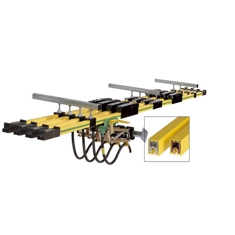 Single-pole conductor rail - Single PowerLine 0813 Series - Conductix ...