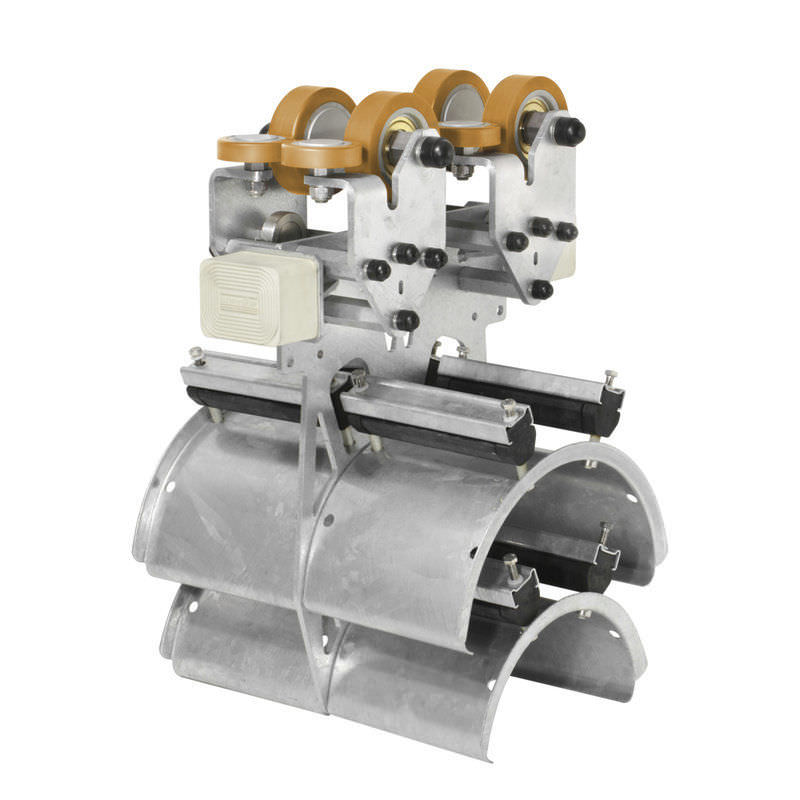 Steel cable trolley - XL-Line 0375 Series - Conductix-Wampfler - for ...