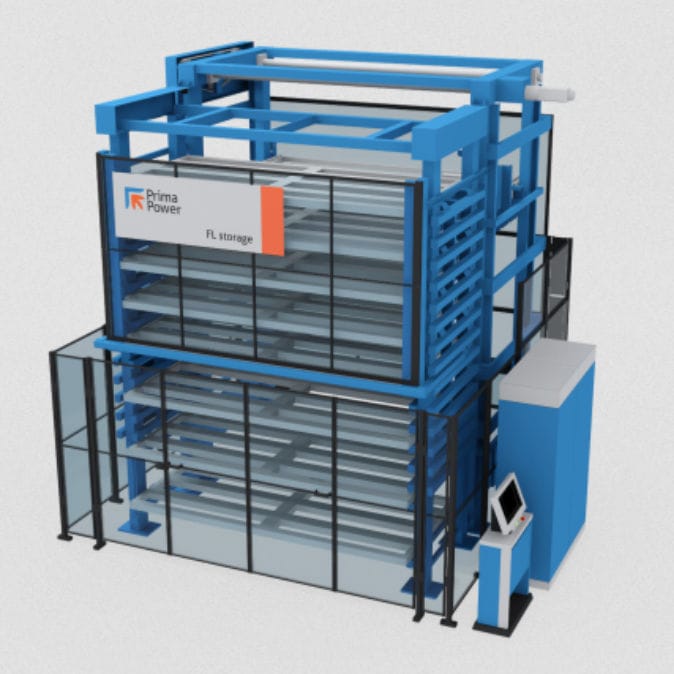 Vertical automatic storage system - Fast Loading - PRIMA POWER - cassette / modular