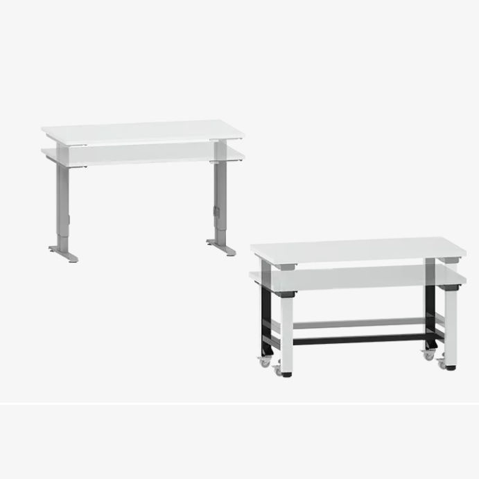 Assembly workstation - Quattro - LISTA - ergonomic / modular / ESD