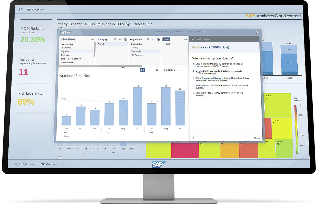 Management software - SAP - reporting / safety / tracking