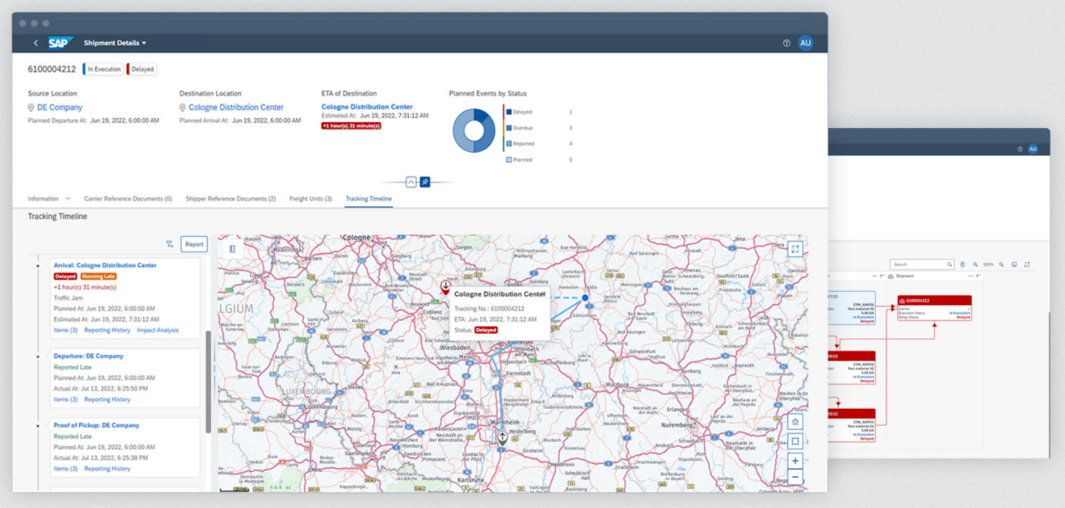 Monitoring software - Business Network Global Track and Trace - SAP ...
