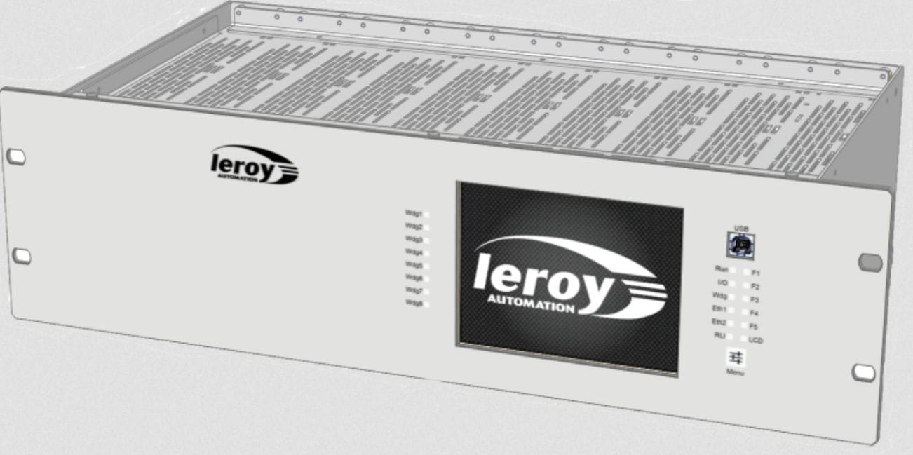 Panel-mount PLC - ACS - LEROY AUTOMATION - 16-I / Modbus RTU / Ethernet